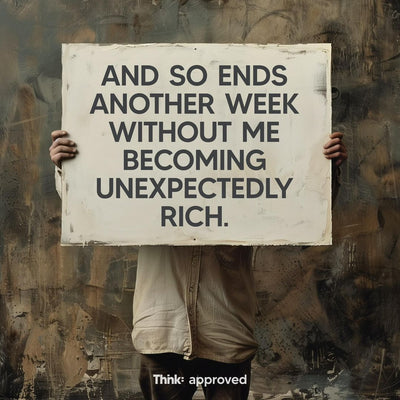 And So Ends Another Week Without Me Becoming Unexpectedly Rich – Thnk ...