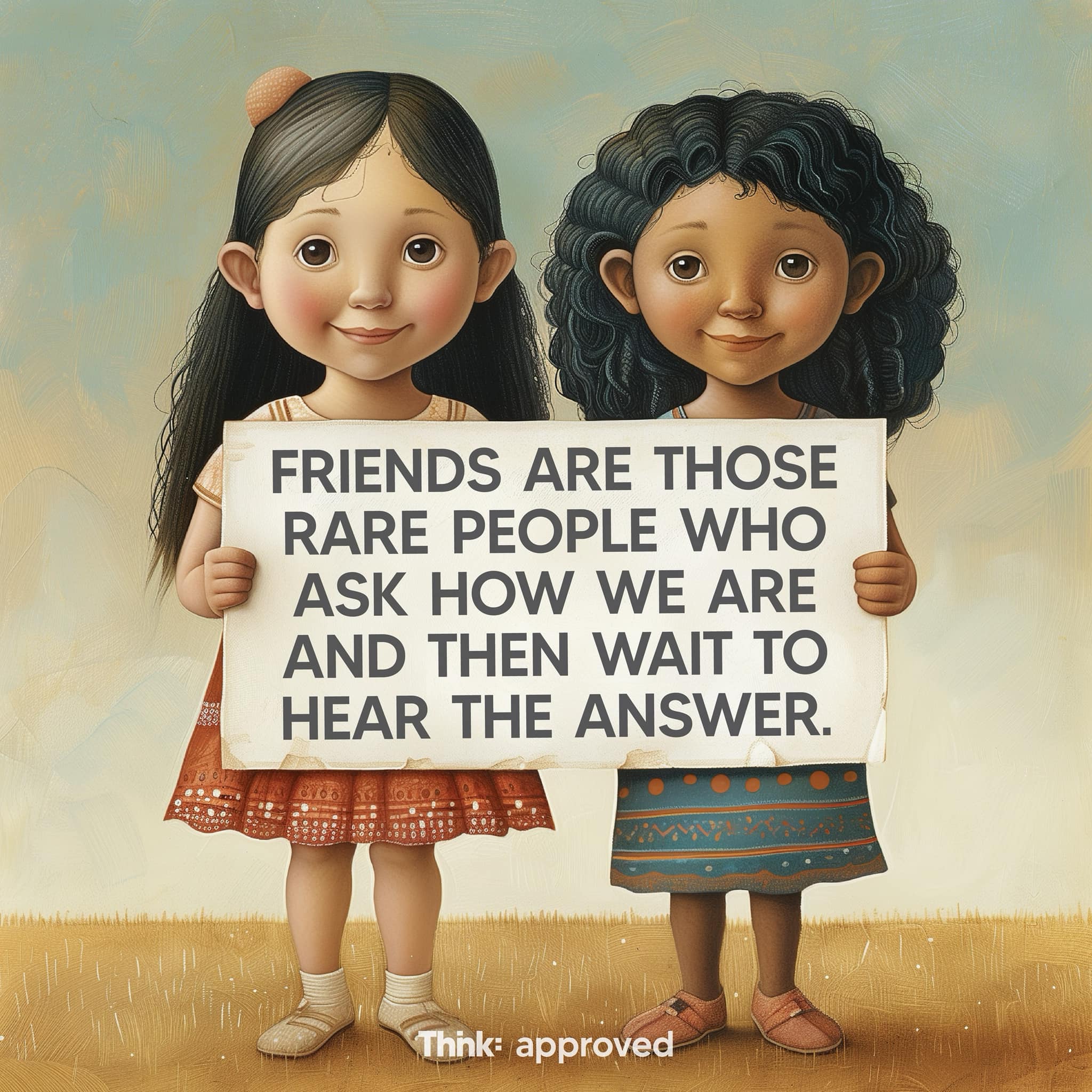 Friends Are Those Rare People Who Ask How We Are And Wait To Hear The ...